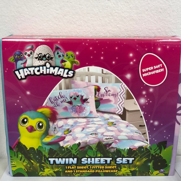 Hatchimals | Bedding | Hatchimals Colleggtibles Girls Twin Sheet Set ...
